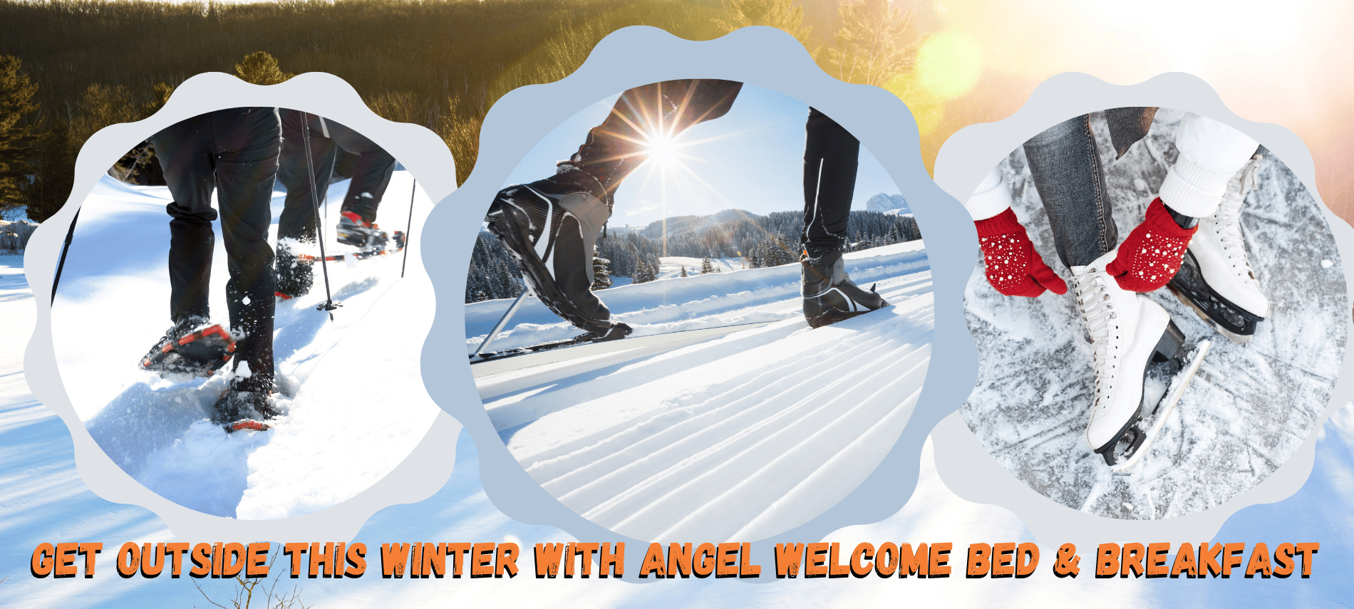 Winter Outdoor Activities In and Around Milan OH and Angel Welcome Bed ...