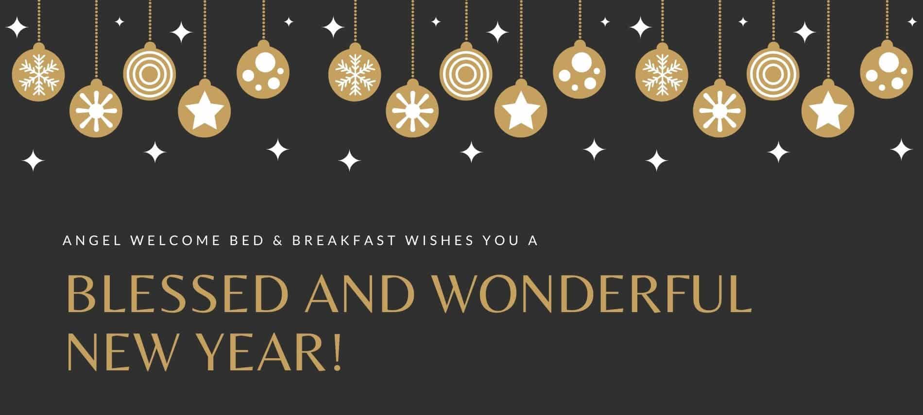 Angel Welcome Wishes You a Blessed 2022!